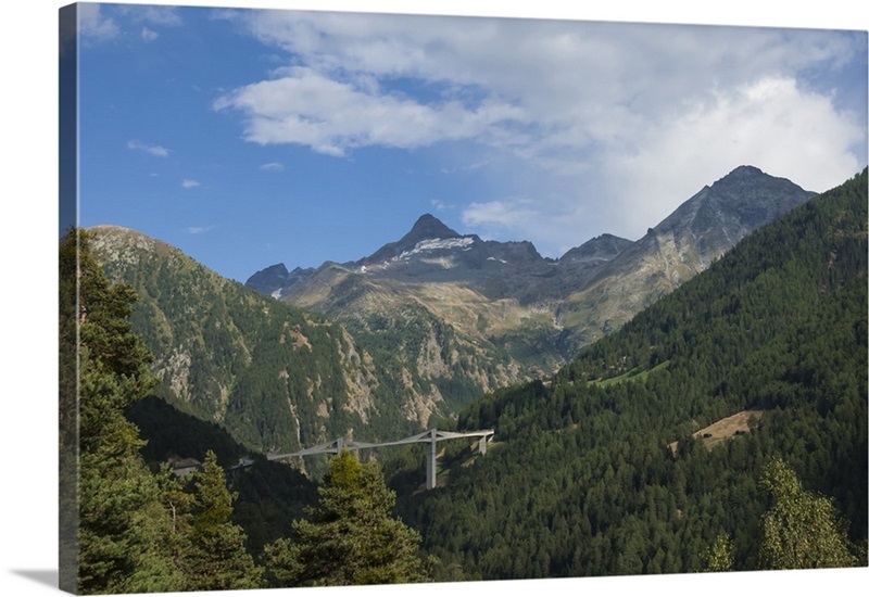 Ganter Bridge on the Simplon Pass, Switzerland Wall Art, Canvas Prints ...