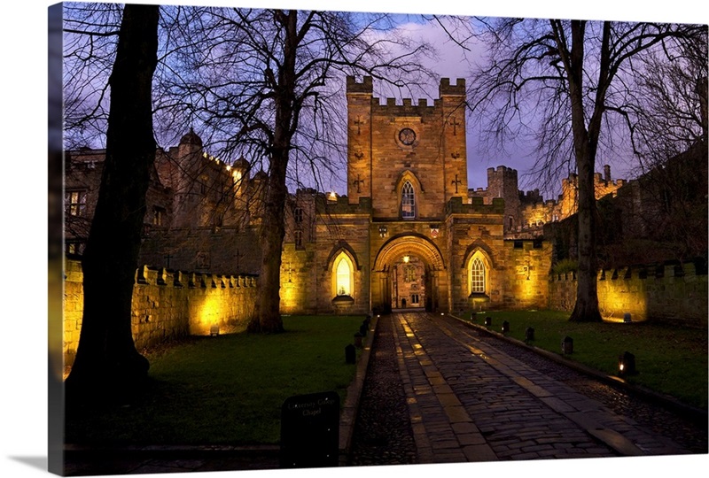 Gatehouse, Durham Castle, University College, Durham, England, UK ...