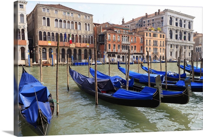 Grand Canal, Venice, UNESCO World Heritage Site, Veneto, Italy, Europe ...