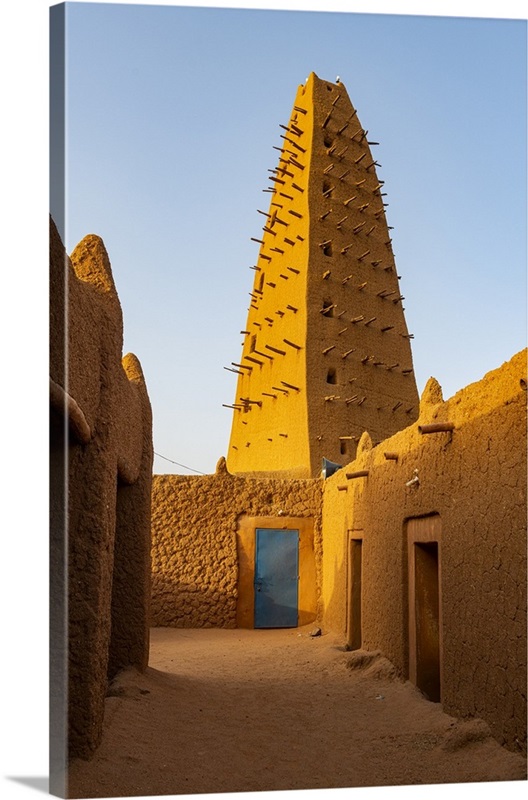 Grand Mosque Of Agadez, Agadez, Niger | Great Big Canvas