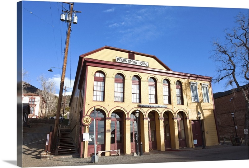 Historic Piper's Opera House, Virginia City, Nevada | Great Big Canvas