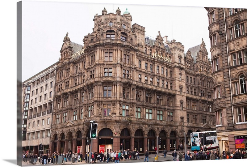 Jenners department store, Princes Street, Edinburgh, Scotland, United ...