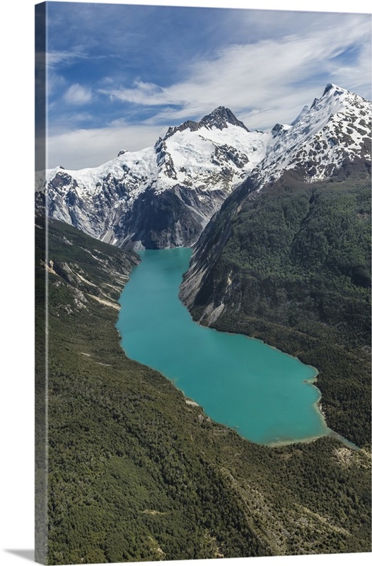 Laguna San Rafael National Park, Aerial View, Aysen Region, Patagonia ...