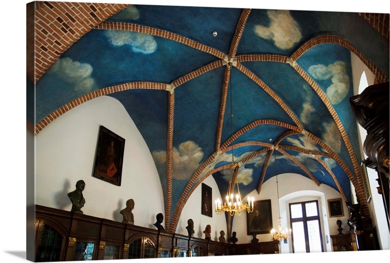 Library of the Collegium Maius Museum, Krakow, Poland | Great Big Canvas