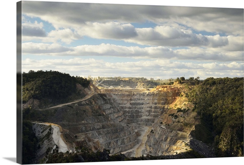 Limestone Quarry at Bungonia, New South Wales, Australia, Pacific ...