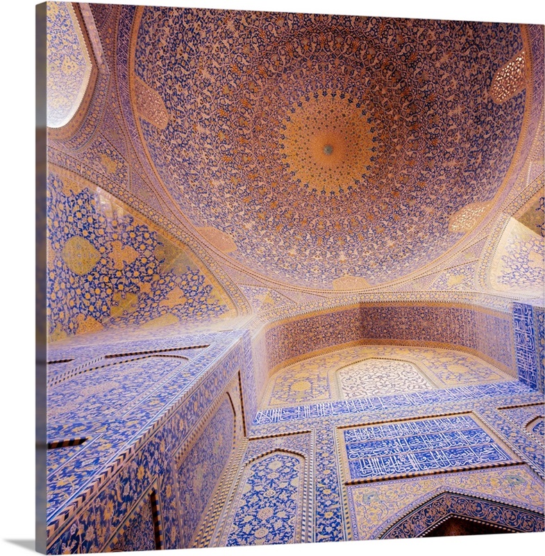 Masjid-e-Iman Mosque, formerly Shah Mosque, Isfahan, Iran, Middle East ...