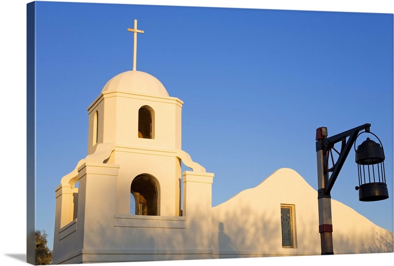 Old Adobe Mission Church, Scottsdale, Phoenix, Arizona | Great Big Canvas