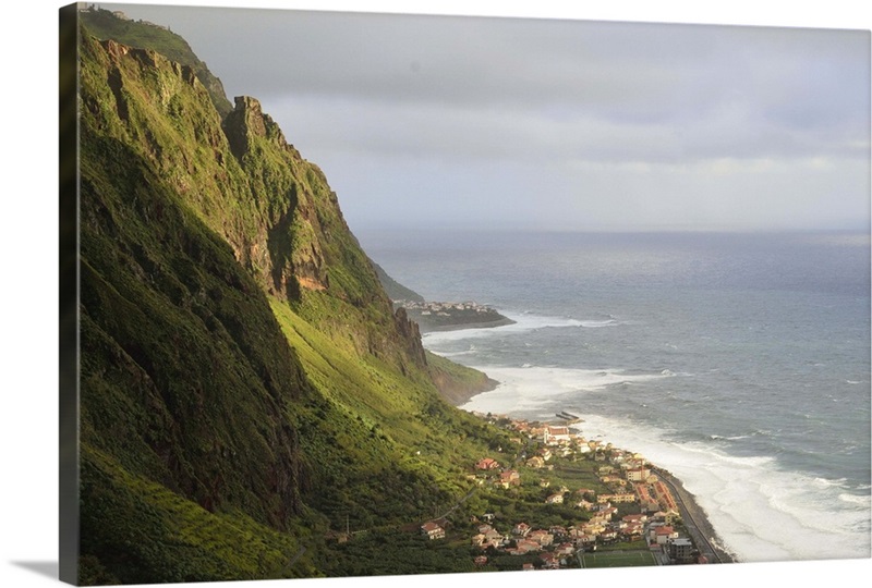 Paul do Mar, Madeira, Portugal, Atlantic Ocean, Europe | Great Big Canvas