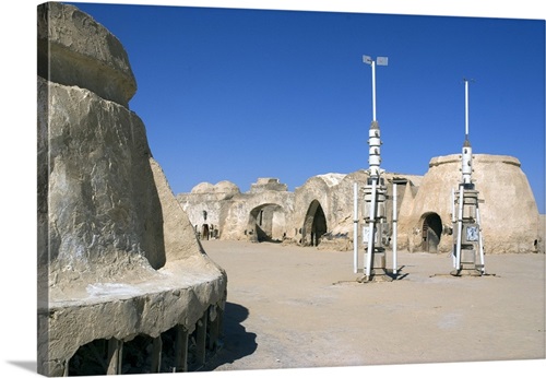 Star Wars set, near Nefta, Tunisia, Africa | Great Big Canvas
