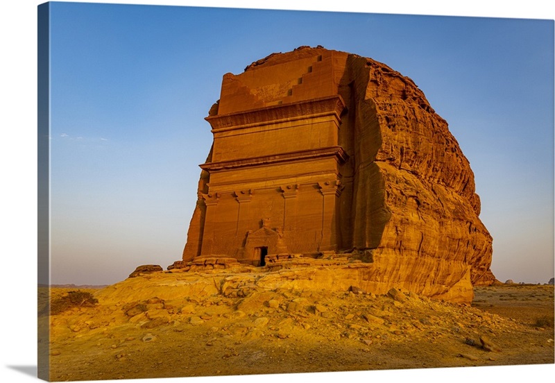 Tomb Of Lihyan Son Of Kuza, Madain Saleh, Al Ula, Kingdom Of Saudi ...