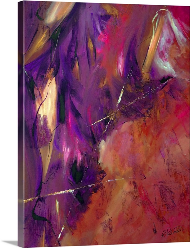 I Will Rejoice Purple | Great Big Canvas