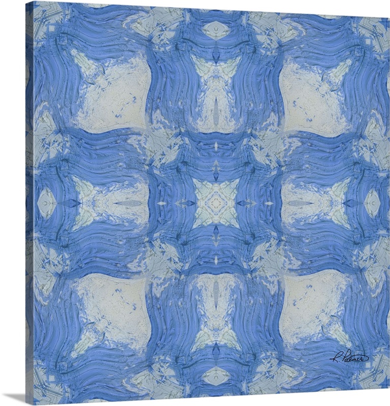 Sky Blue Texture Pattern Two | Great Big Canvas