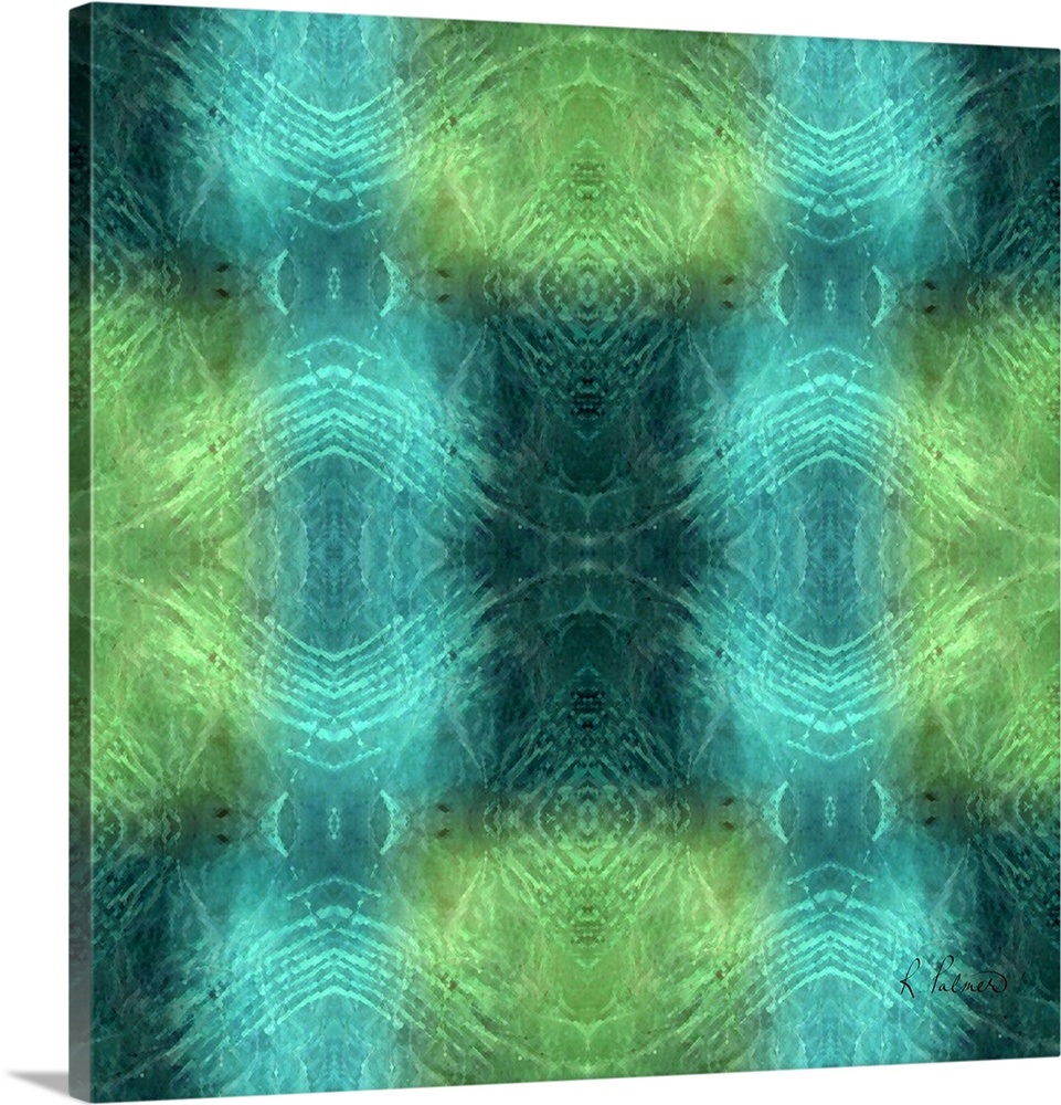 Teal Green Fade Wall Art, Canvas Prints, Framed Prints, Wall Peels ...