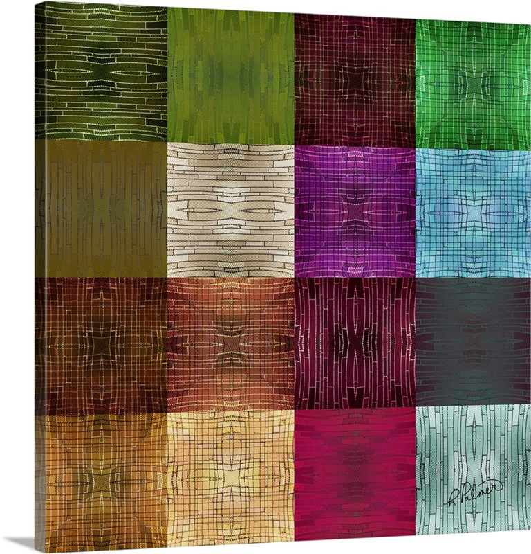 Textured Squares Wall Art, Canvas Prints, Framed Prints, Wall Peels ...