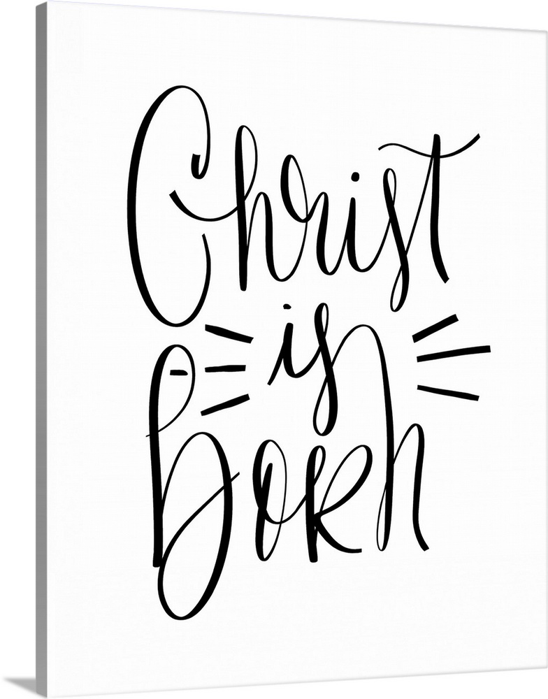 Christ is Born II Wall Art, Canvas Prints, Framed Prints, Wall Peels ...