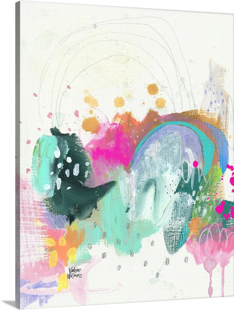 Confetti I Wall Art, Canvas Prints, Framed Prints, Wall Peels | Great ...