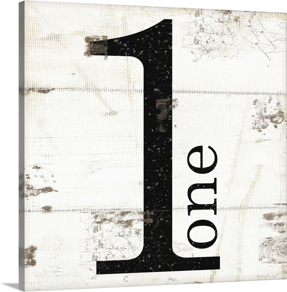 Farmhouse One 1 Wall Art, Canvas Prints, Framed Prints, Wall Peels ...