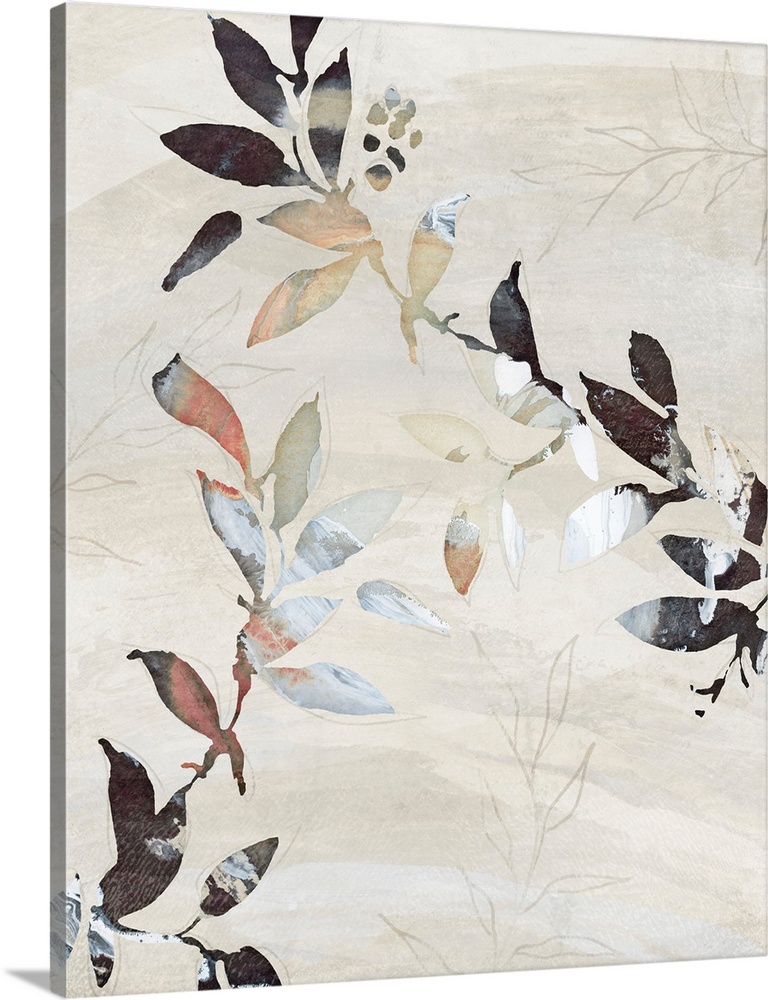 Neutral Botanical VI Wall Art, Canvas Prints, Framed Prints, Wall Peels ...