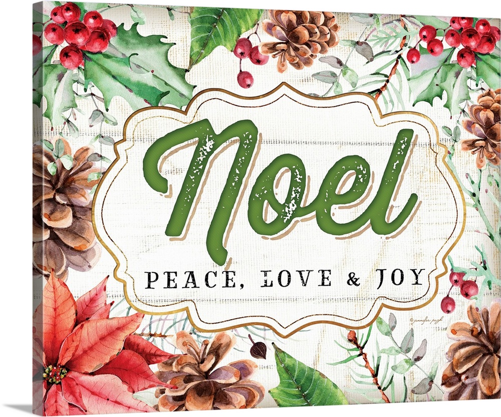 Noel Wall Art, Canvas Prints, Framed Prints, Wall Peels | Great Big Canvas