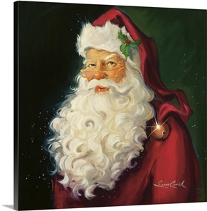 Santa Wall Art, Canvas Prints, Framed Prints, Wall Peels | Great Big Canvas
