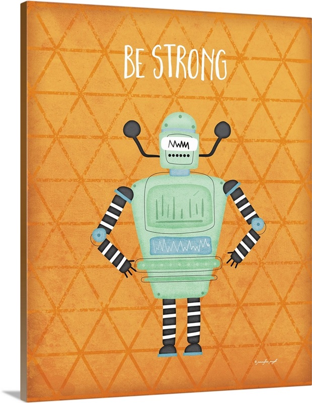 Strong Bot Wall Art, Canvas Prints, Framed Prints, Wall Peels | Great ...