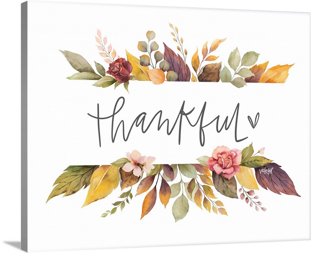Thankful Banner Wall Art, Canvas Prints, Framed Prints, Wall Peels ...