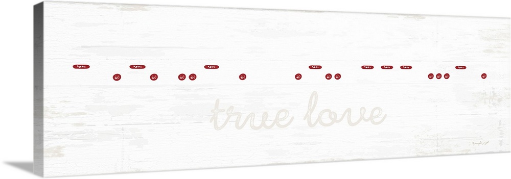 True Love Morse Code Wall Art, Canvas Prints, Framed Prints, Wall Peels | Great Big Canvas