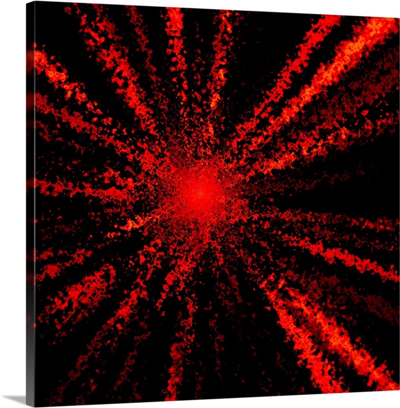 Abstract Red Pattern, Artwork | Great Big Canvas