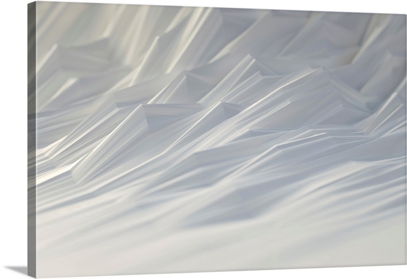 Abstract White Background, Illustration Wall Art, Canvas Prints, Framed ...