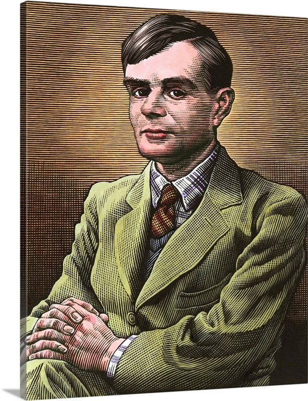 Alan Turing, British mathematician | Great Big Canvas