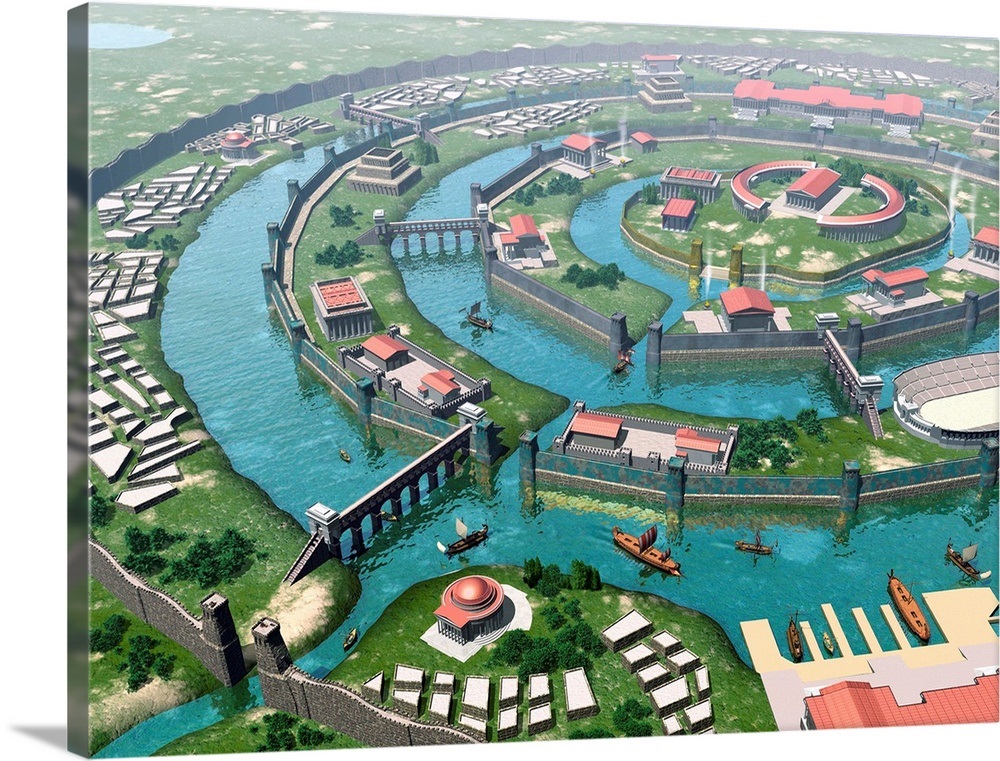 Atlantis, artwork Wall Art, Canvas Prints, Framed Prints, Wall Peels ...