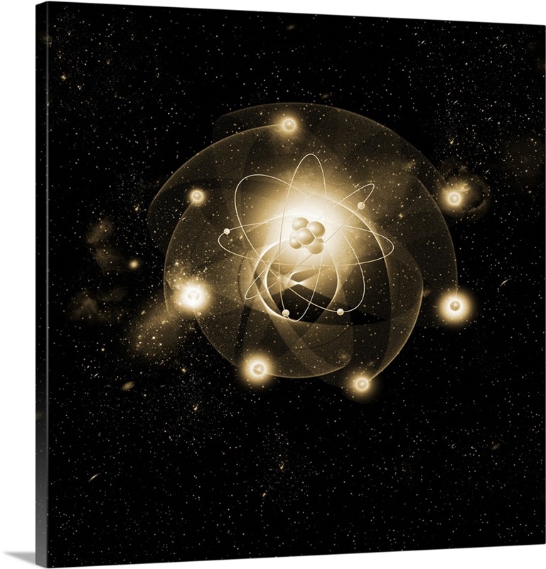 Atom, artwork | Great Big Canvas