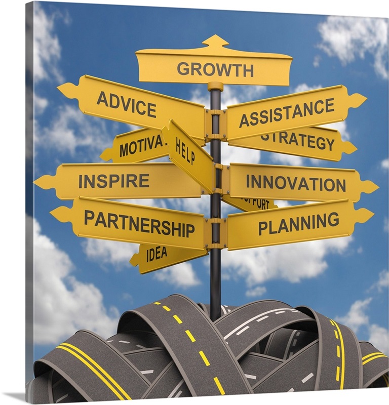 Business Direction, Conceptual Artwork | Great Big Canvas