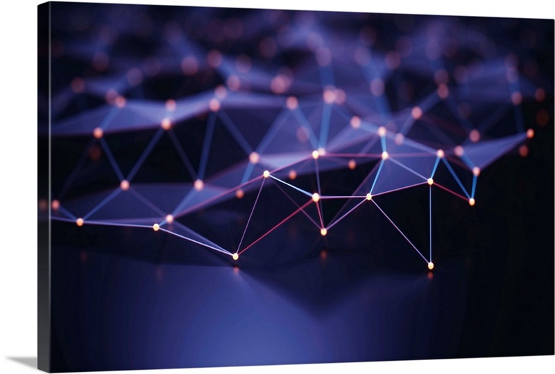 Connecting Lines, Illustration | Great Big Canvas