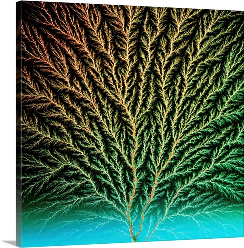 Electron tree in a block of plastic | Great Big Canvas