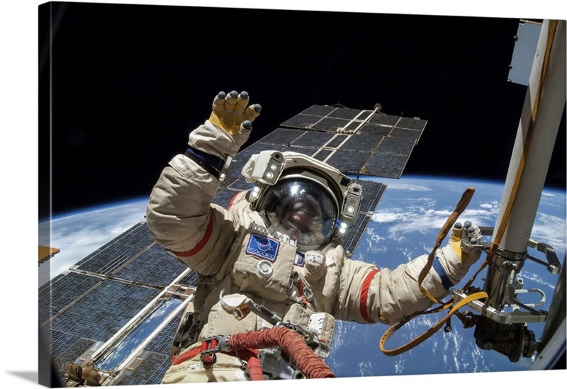 ISS Spacewalk, Astronaut Photograph | Great Big Canvas