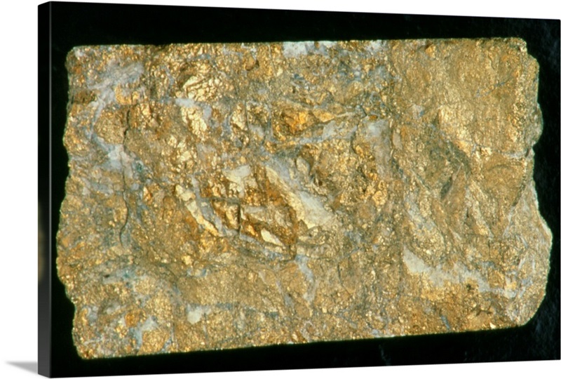 Mining drill core sample with gold content | Great Big Canvas