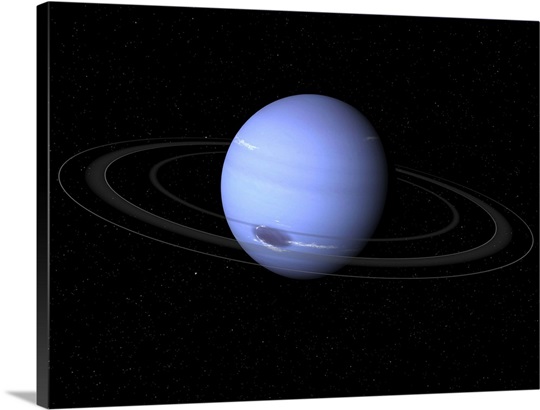 Neptune, artwork Wall Art, Canvas Prints, Framed Prints, Wall Peels ...