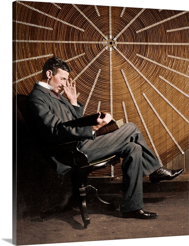 Nikola Tesla, Serb-US Physicist | Great Big Canvas