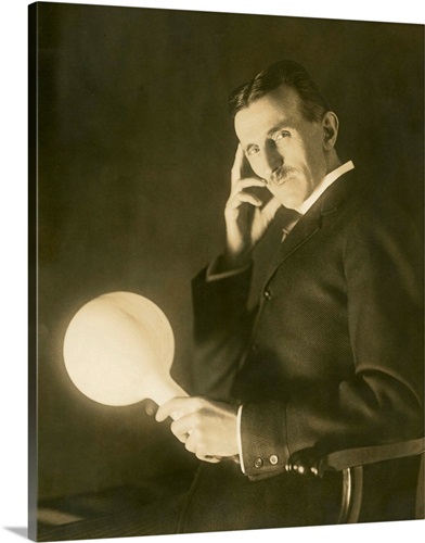 Nikola Tesla, Serb-US Physicist | Great Big Canvas