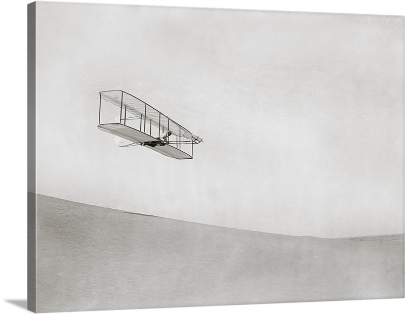 Wright Brothers Kitty Hawk Glider, 1902 | Great Big Canvas