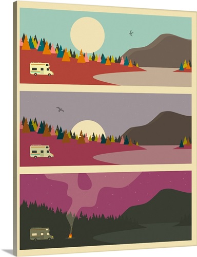 Campfire Wall Art, Canvas Prints, Framed Prints, Wall Peels | Great Big ...