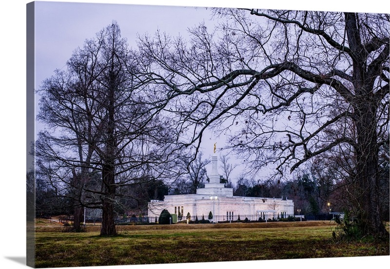 Baton Rouge Louisiana Temple, Field and Trees, Baton Rouge, Louisiana ...