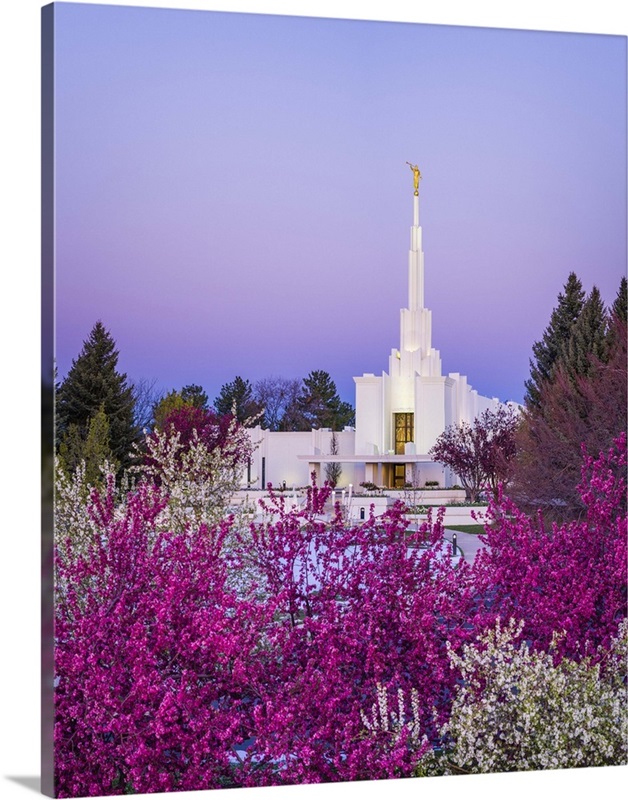 Denver Colorado Temple, Colorful Morning, Centennial, Colorado | Great ...