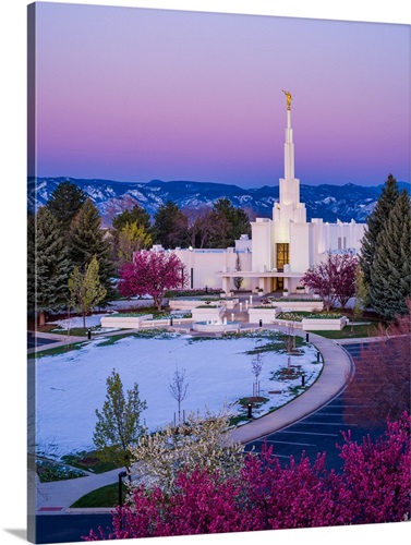 Denver Colorado Temple, Purple Morning, Centennial, Colorado | Great ...