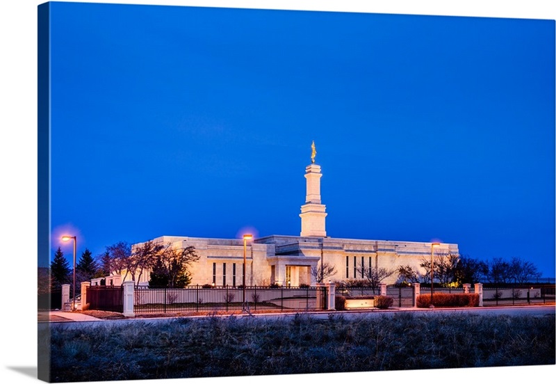 Monticello Utah Temple, From the Street, Monticello, Utah | Great Big ...
