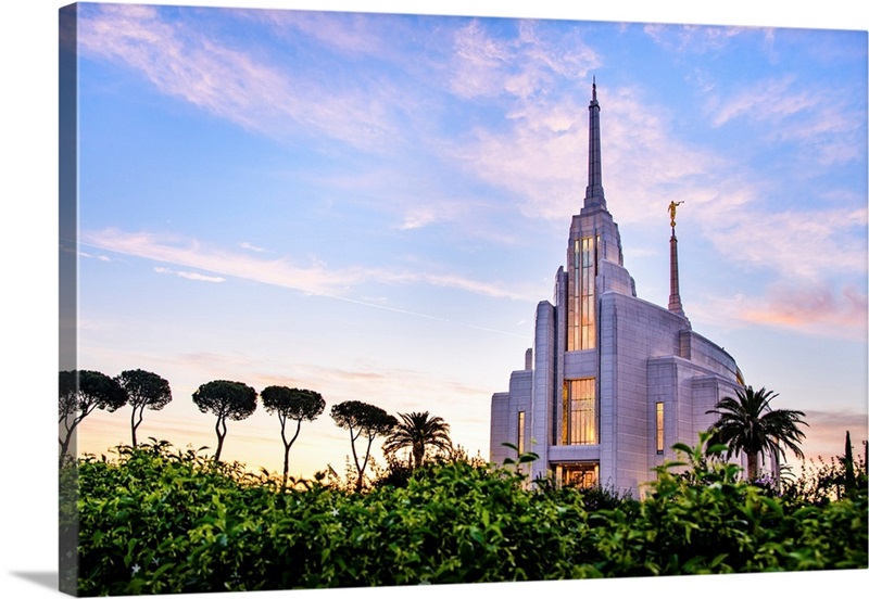 Rome Italy Temple, Rome, Italy | Great Big Canvas
