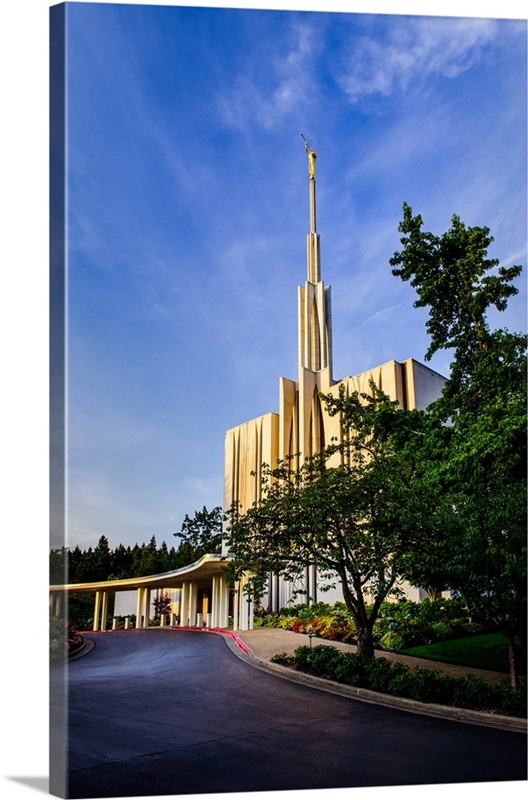 Seattle Washington Temple, Late Afternoon, Bellevue, Washington | Great ...