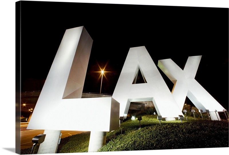 LAX Sign | Great Big Canvas