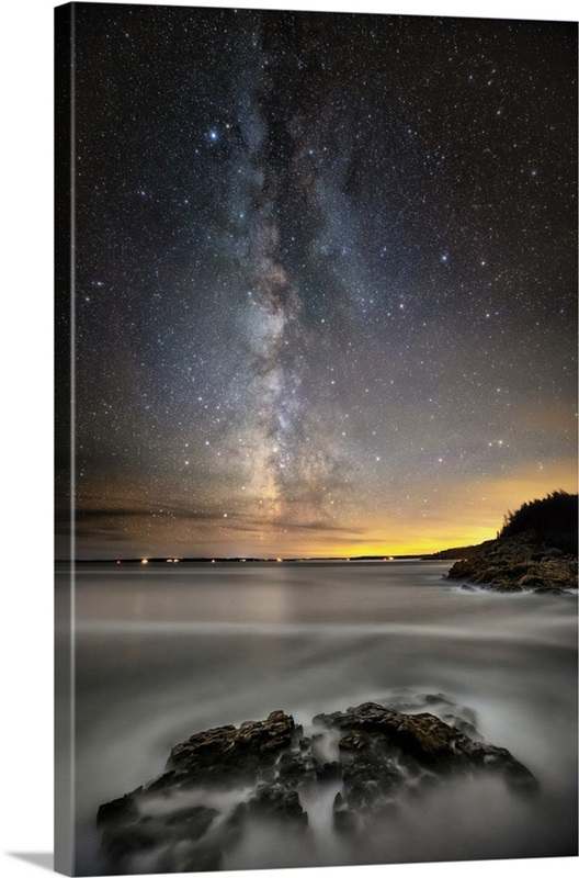 The Milky Way Over Acadia National Park | Great Big Canvas